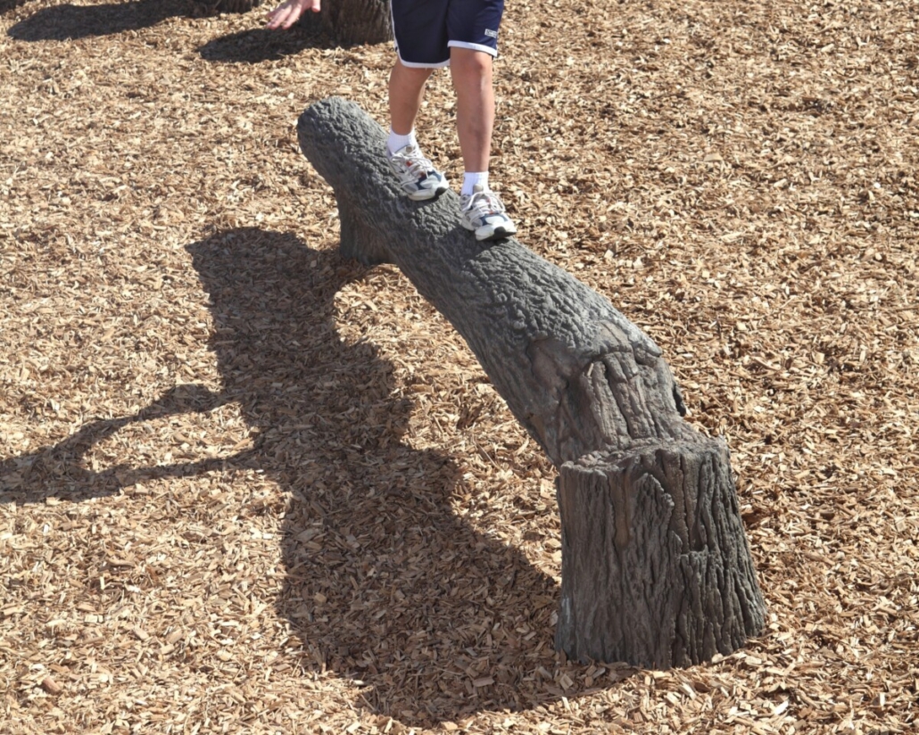 8' Fallen Tree Balance Beam - Imagine That Play Systems